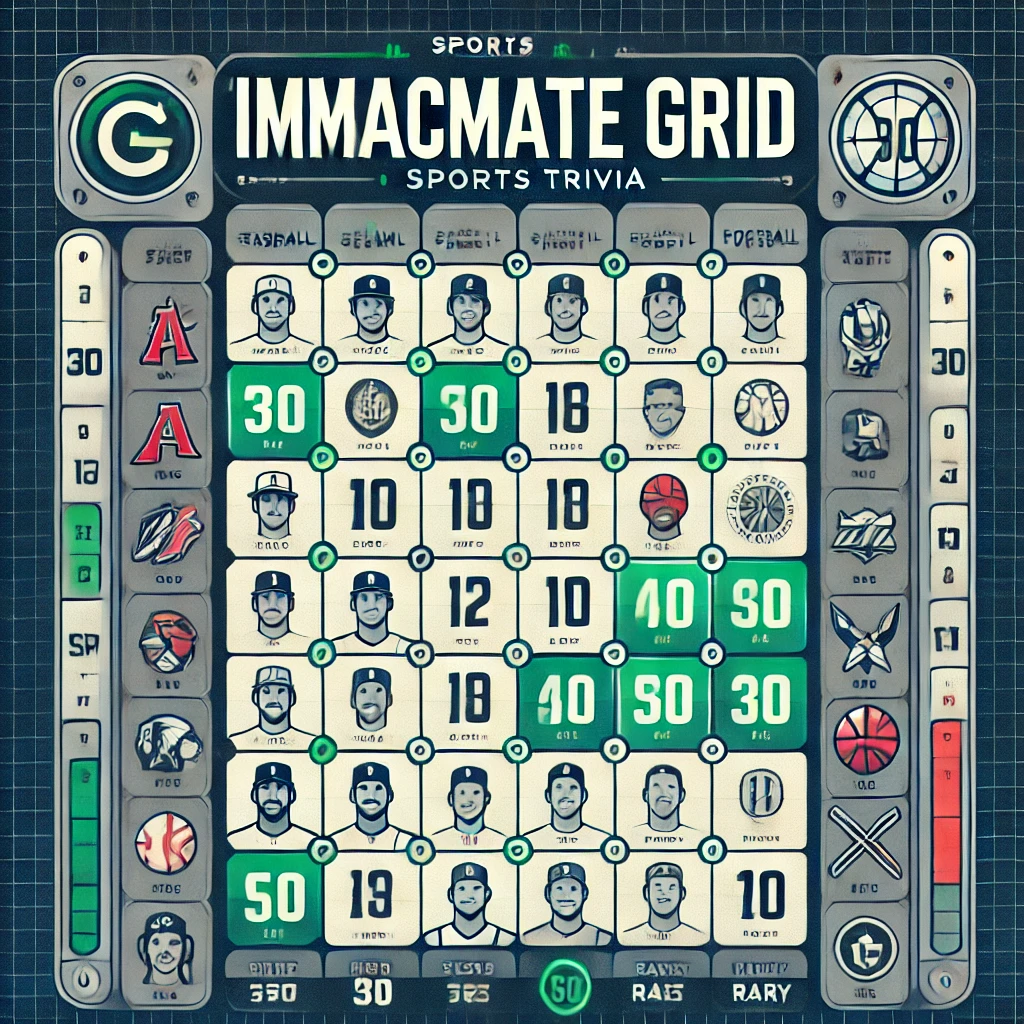 Immaculate Grid: A Challenge for Sports Trivia Fans