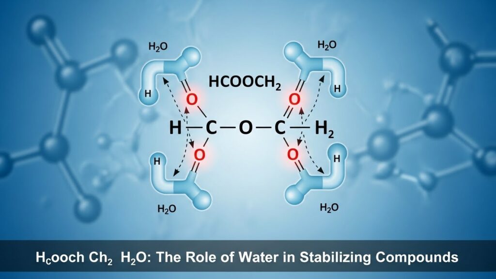 Hcooch Ch2 H2o: The Role of Water in Stabilizing Compounds